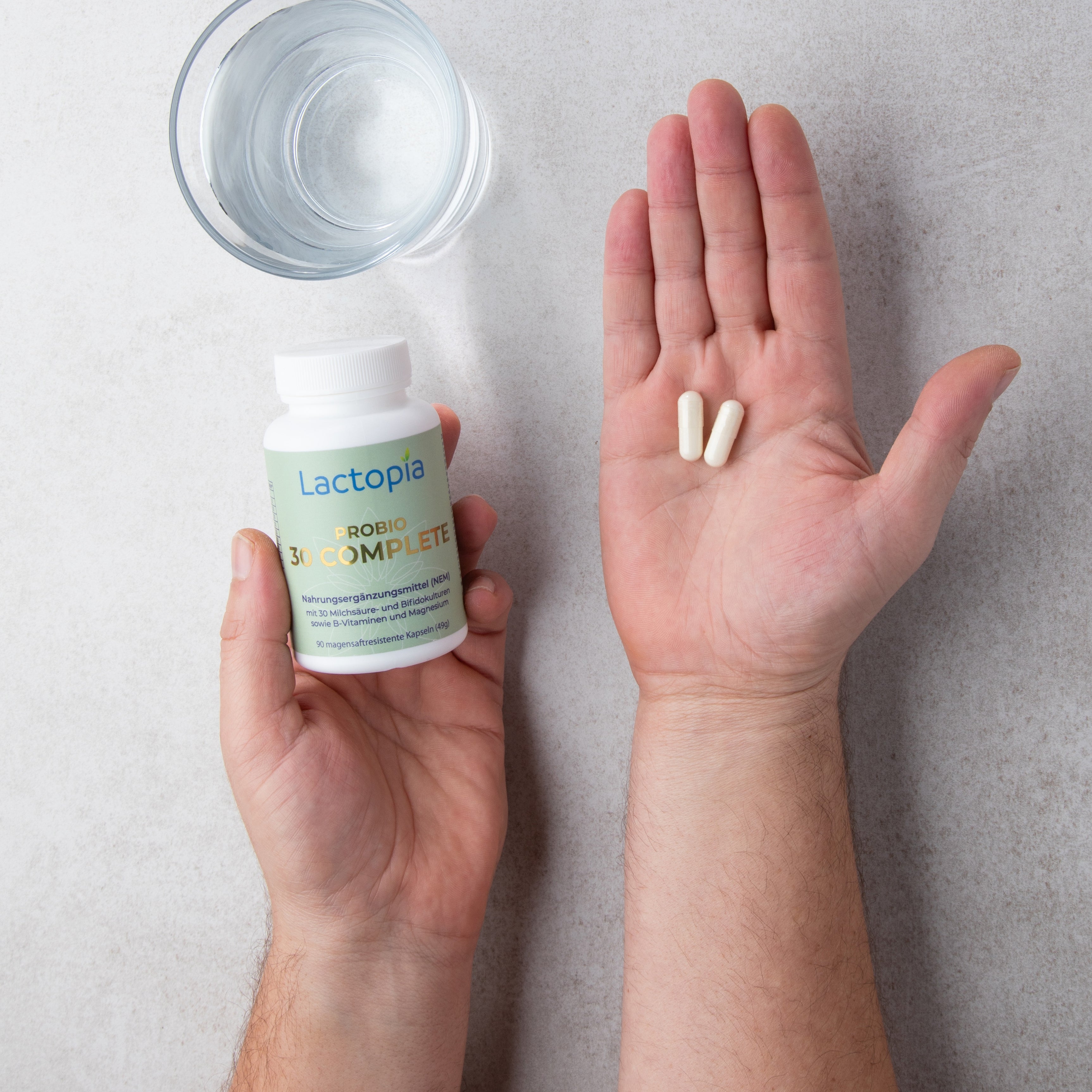 Probio 30 Complete, 90 magensaftresistente Kapseln mit Vitamin B ...