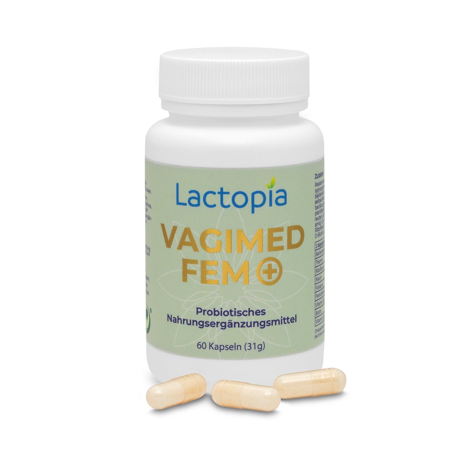 Vagimed Fem+, 60 Kapseln – Lactopia GmbH